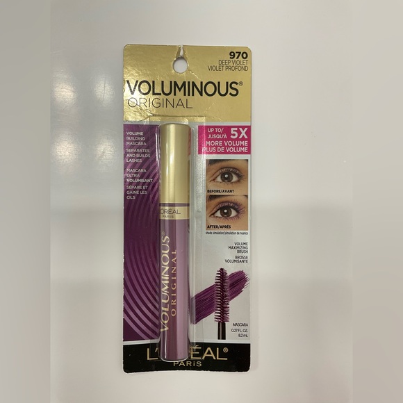 L'Oreal | Makeup | Nip Loreal Voluminous Original Mascara Deep Violet ...